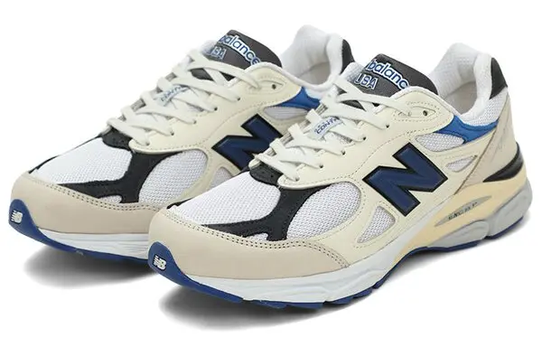 NEW BALANCE Teddy Santis X 990v3 Made In Usa - Whiteblue