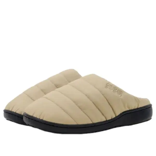 SUBU Originals F-line Slip-on Slippers - Beige