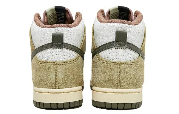 Nike Dunk High 're-raw' Sneakers - White/green