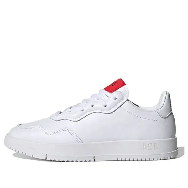 Adidas 424 X Sc Premiere Scarlet Sneakers - White