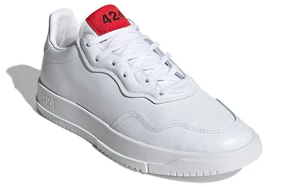 Adidas 424 X Sc Premiere Scarlet Sneakers - White