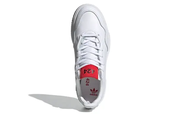 Adidas 424 X Sc Premiere Scarlet Sneakers - White