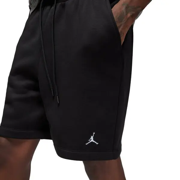 JORDAN Essential Fleece Shorts - Black