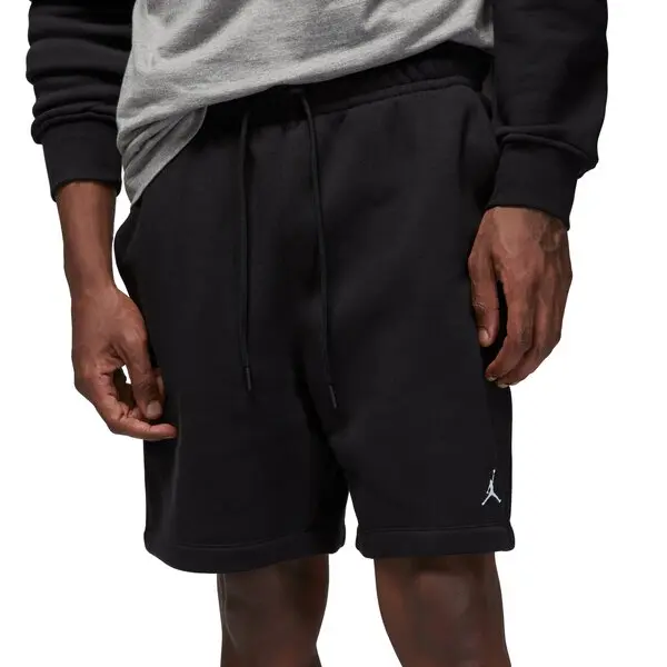 JORDAN Essential Fleece Shorts - Black