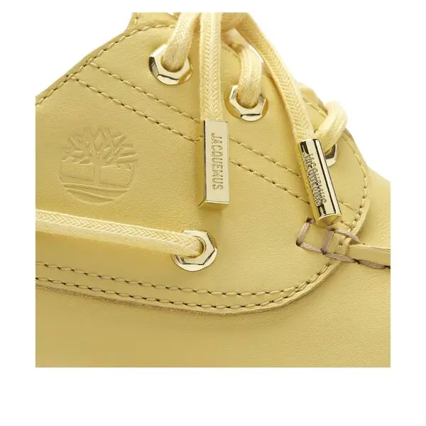 Timberland X Jacquemus 3-eye Lug Boat Shoes - Yellow