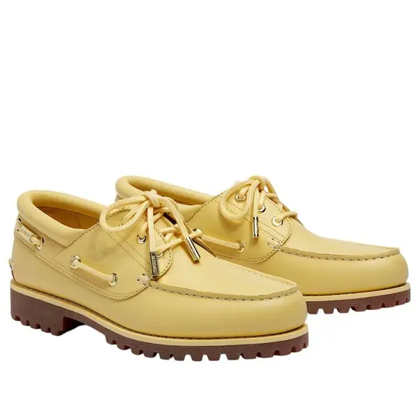 Timberland X Jacquemus 3-eye Lug Boat Shoes