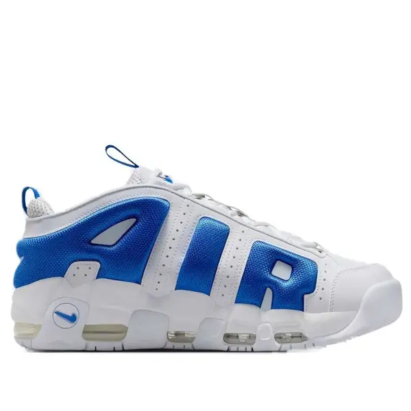 Nike More Uptempo Low - White/psychic Blue/hyper Royal