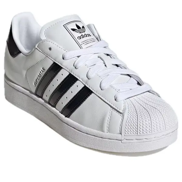 Adidas Superstar Ii Low Top Sneakers - Cloud White/black