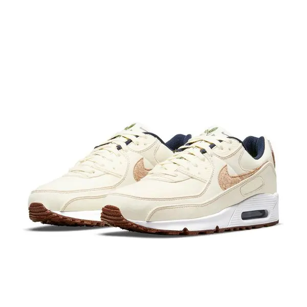 Nike Max 90 "cork Coconut Milk" Sneakers - Creamwhite/brown