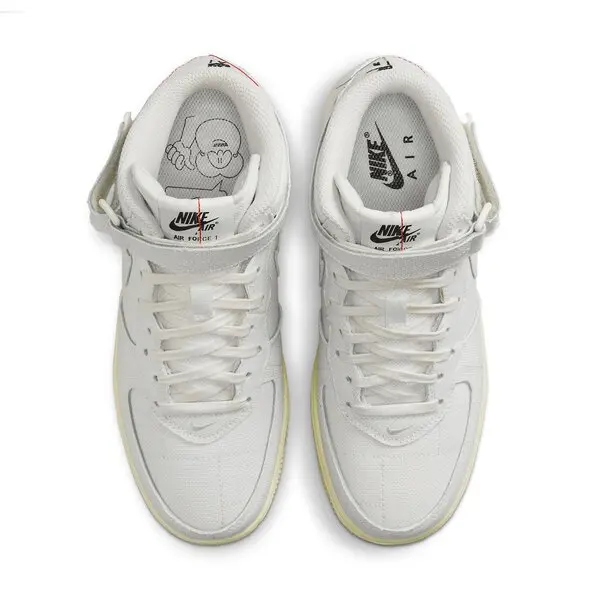 Nike Force 1 '07 Mid Canvas Sneakers
