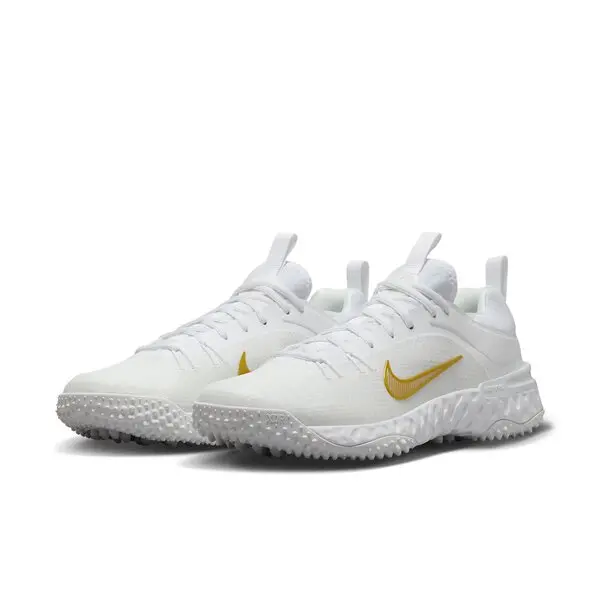 Nike Huarache Elite Tf Lax Sneakers - White/gold