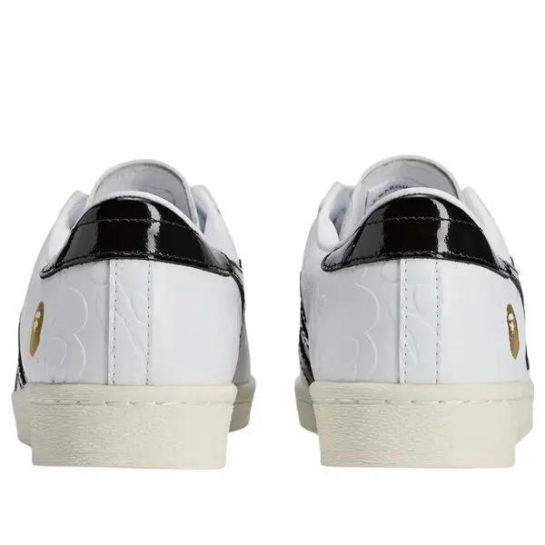 Adidas X A Bathing Ape Superstar Vintage Sneakers