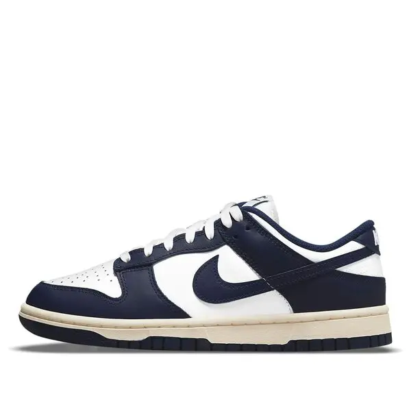 Nike Dunk Low Vintage Navy Sneakers