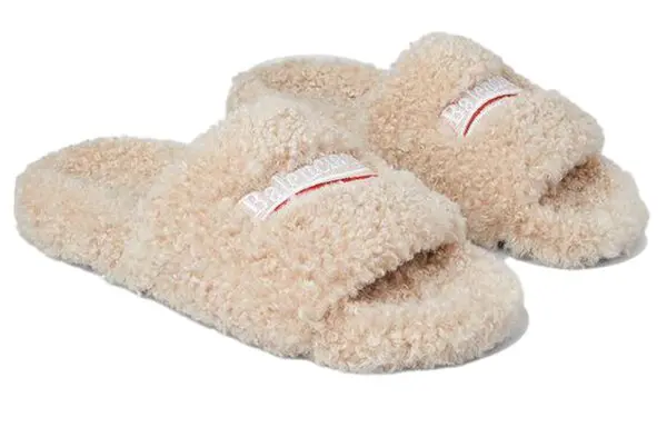 Balenciaga Furry Slides