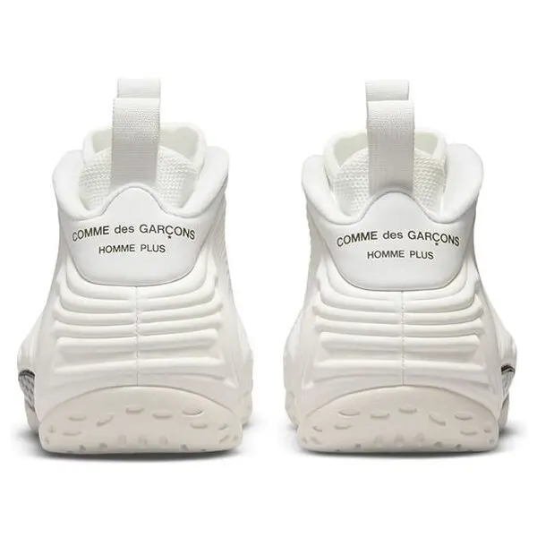 Nike Comme Des Garçons Homme Plus X Foamposite One Sneakers - White