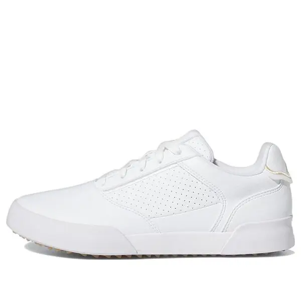 Adidas Retro Cross Spikeless Golf Shoes - Cloud White