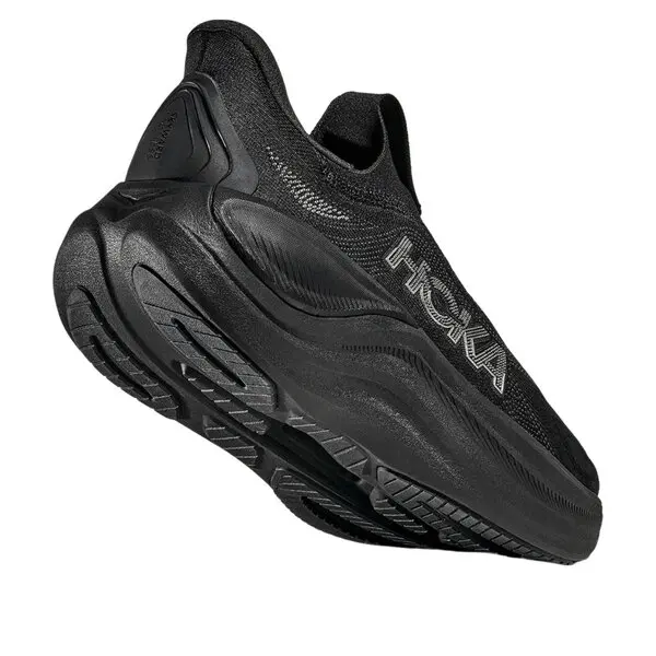 Hoka One One Skyward Laceless Sneakers - Black