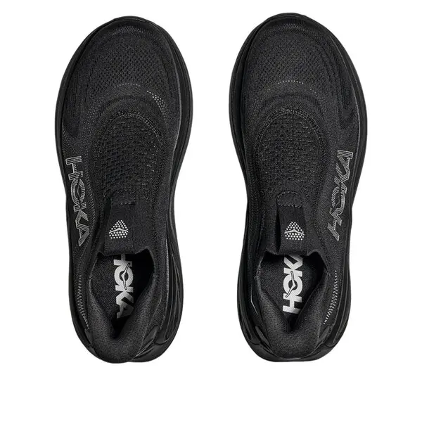Hoka One One Skyward Laceless Sneakers - Black