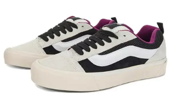 VANS Vault Knu Skool Lx 'devils Details White' Sneakers - White/black