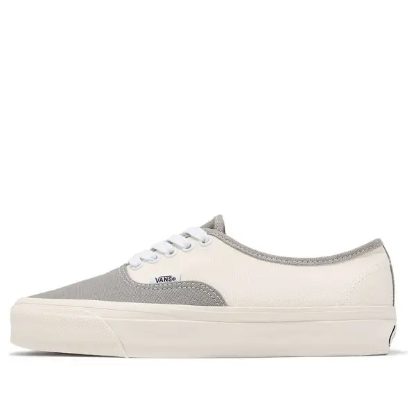 VANS Premium Authentic 44 Checkerboard Sneakers - Drizzle Grey
