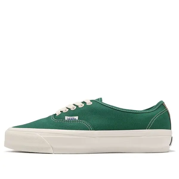 VANS Premium Authentic 44 Checkerboard Sneakers - Pine Green