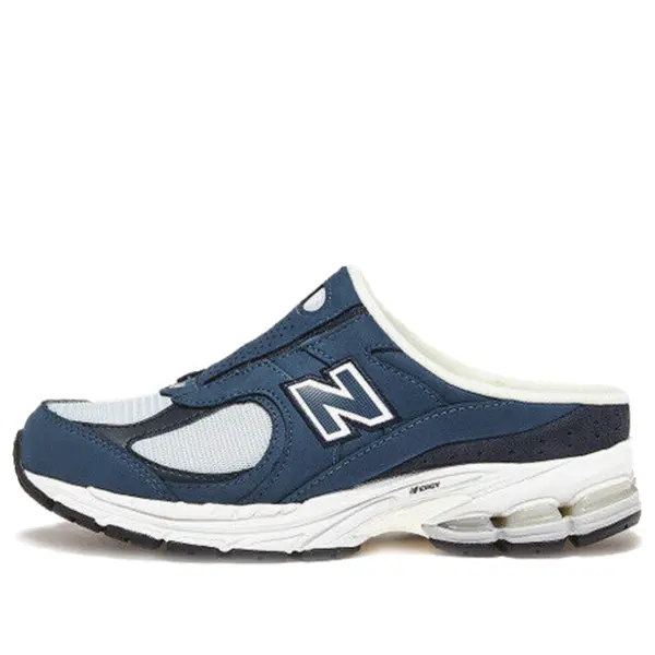 NEW BALANCE 2002r Mule Sneakers - Blue/black