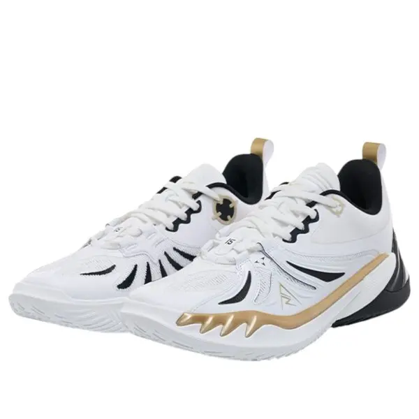 RIGORER Ar3 'hitman' Sneakers - White/black/gold