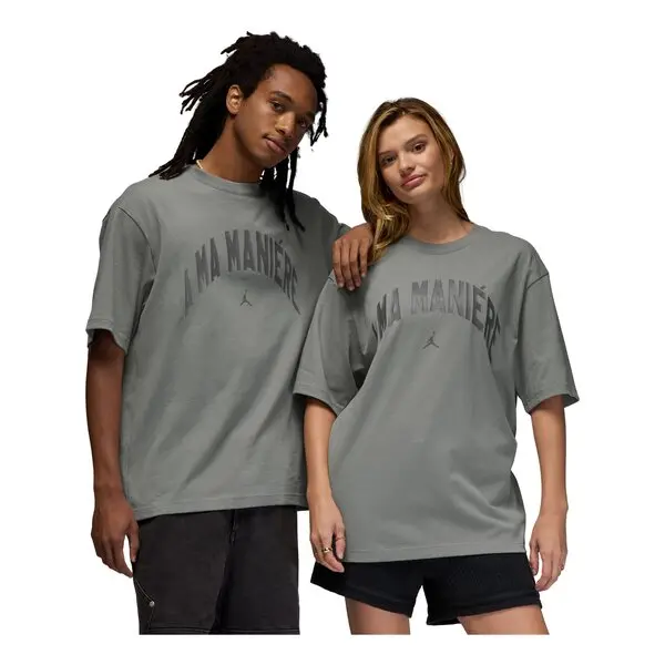 JORDAN X A Ma Maniere T-shirt - Flat Pewter