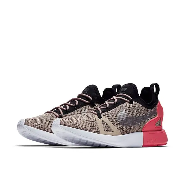 Nike Duel Racer Low Top Sneakers - Silver/brown/red