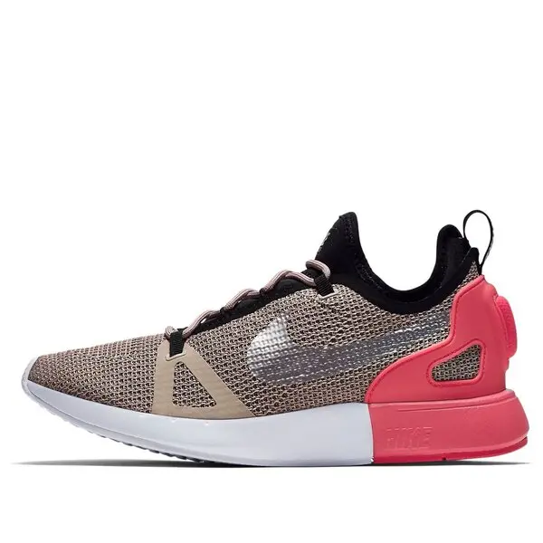 Nike Duel Racer Low Top Sneakers - Silver/brown/red