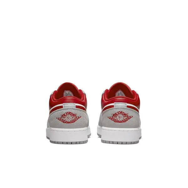 JORDAN 1 Low Se Sneakers - Grey/white/red