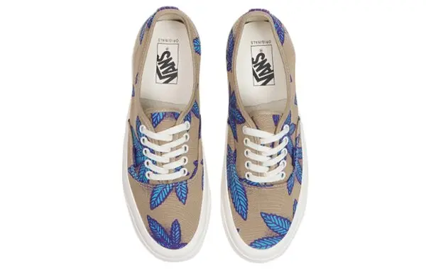 VANS Og Authentic Lx "sweet Leaf Blue Dream - Brown/blue