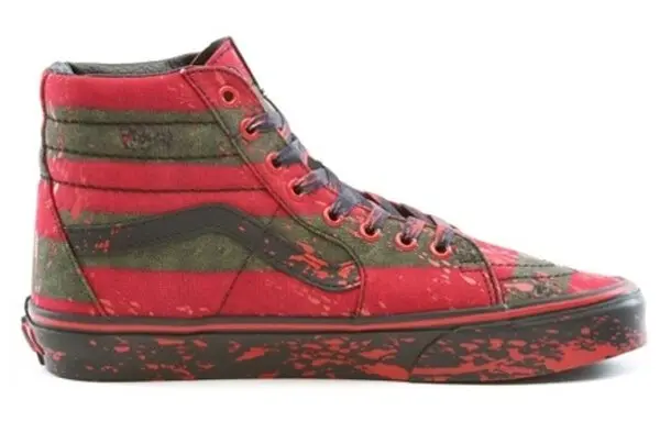VANS House Of Terror X Sk8-hi "the Nightmare On Elm Street