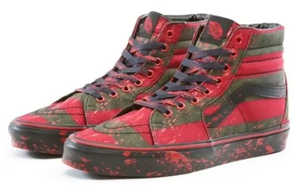 VANS House Of Terror X Sk8-hi "the Nightmare On Elm Street
