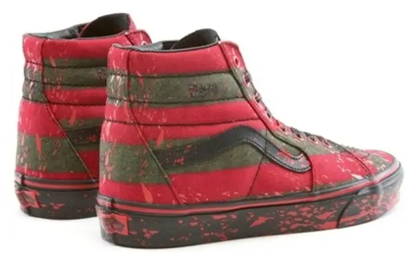VANS House Of Terror X Sk8-hi "the Nightmare On Elm Street
