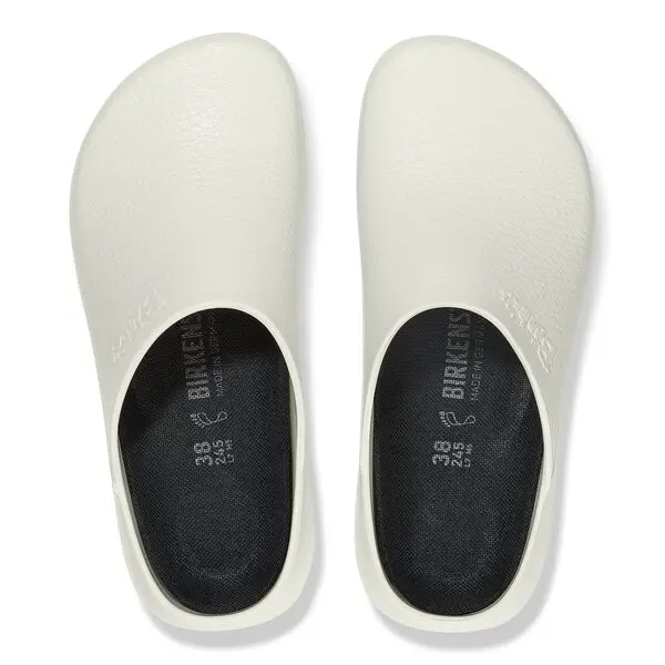 BIRKENSTOCK Super Birki Polyurethane Clogs - White