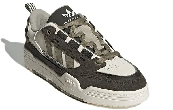 Adidas Adi2000 Lace Up Sneakers - Brown/green