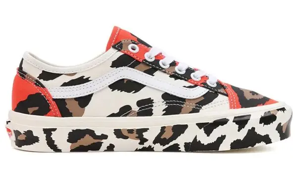 VANS Old Skool Tapered Sneakers - Black/red/white