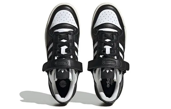 Adidas Originals Forum Low Top Sneakers - Core Black/off White
