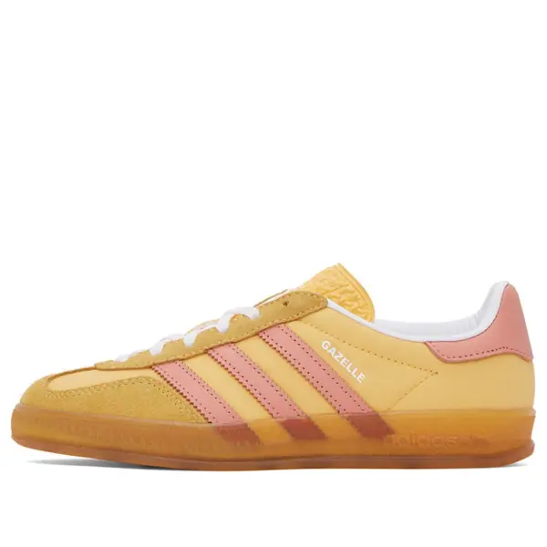 Adidas Gazelle Indoor "semi Spark Wonder Clay - Yellow/pink