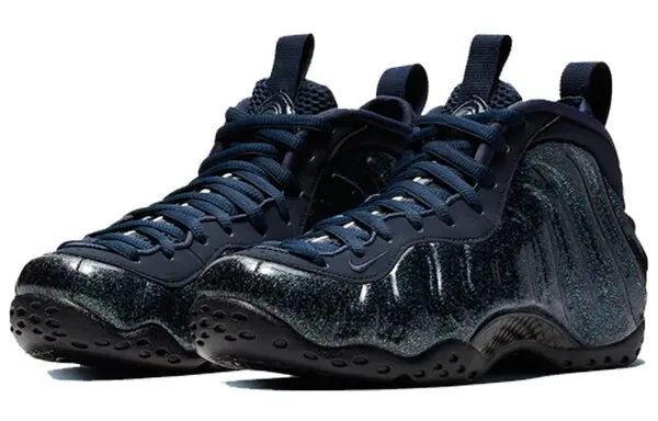 Nike Foamposite One "glitter - Dark Blue