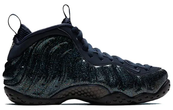 Nike Foamposite One "glitter - Dark Blue