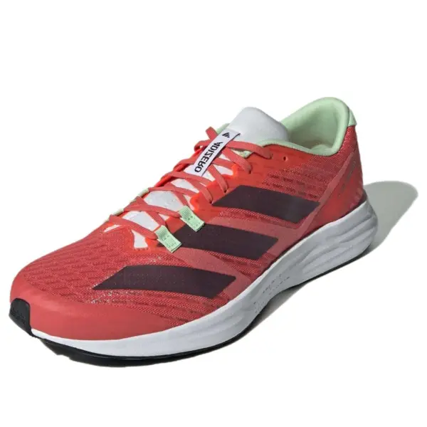 Adidas Adizero Rc "red White Black" Lace-up Athletic Sneakers
