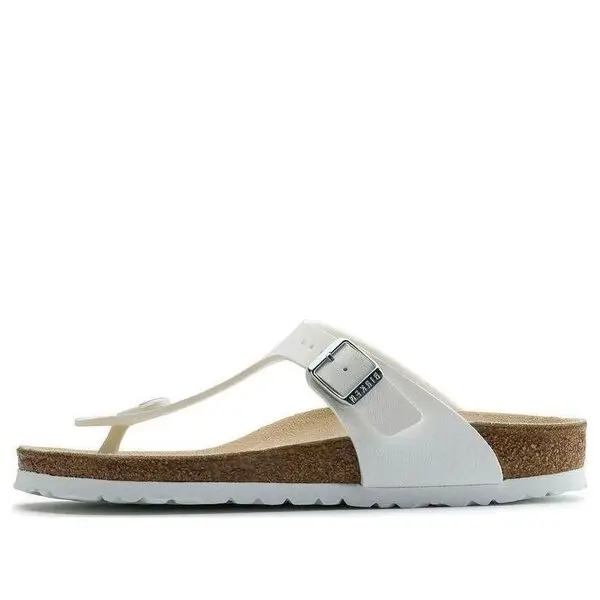 BIRKENSTOCK Gizeh Birko-flor Sandals - White