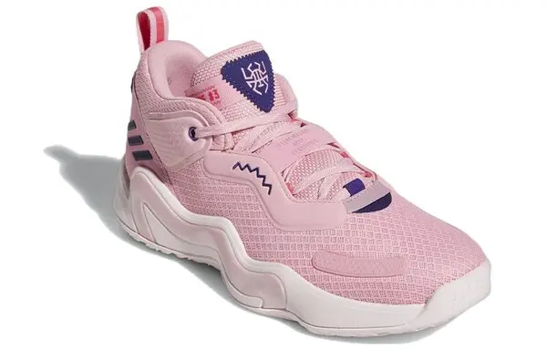 Adidas D.o.n. Issue 3 Basketball Sneakers - Pink