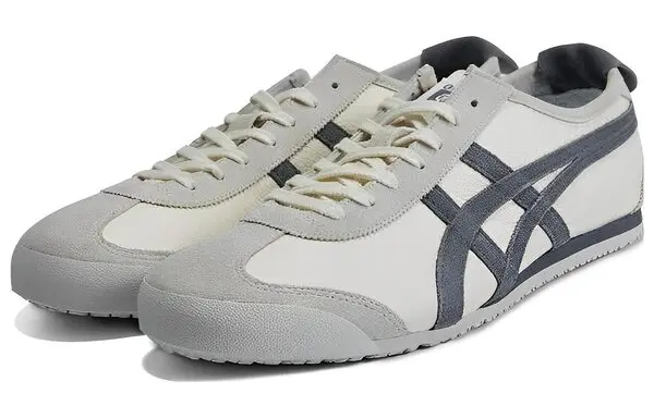 Onitsuka Tiger Mexico 66 Athletic Sneakers - Cream/grey