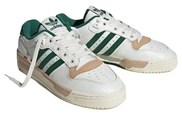 Adidas Originals Rivalry Low Sneakers - White/green