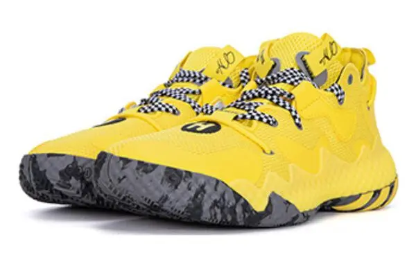 Adidas Harden Volume 6 'taxi' Mid-top Basketball Sneakers