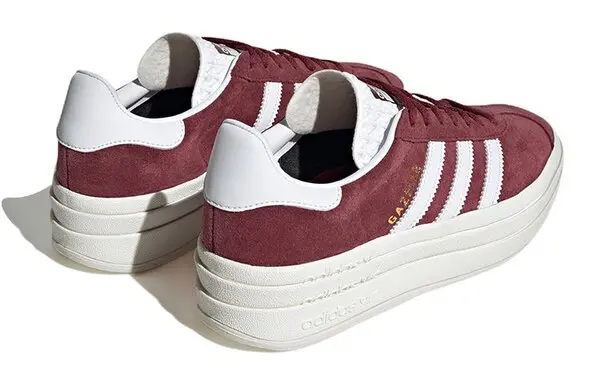 Adidas Gazelle Bold Sneakers - Red/white