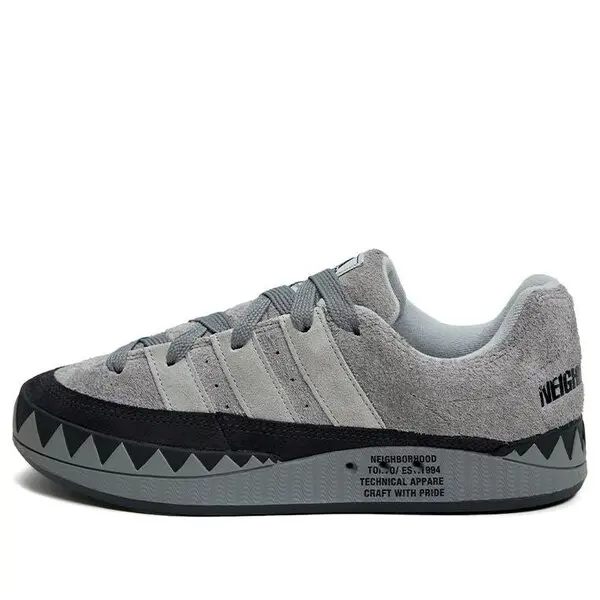 Adidas Adimatic X Neighborhood "grey" Low Top Sneakers